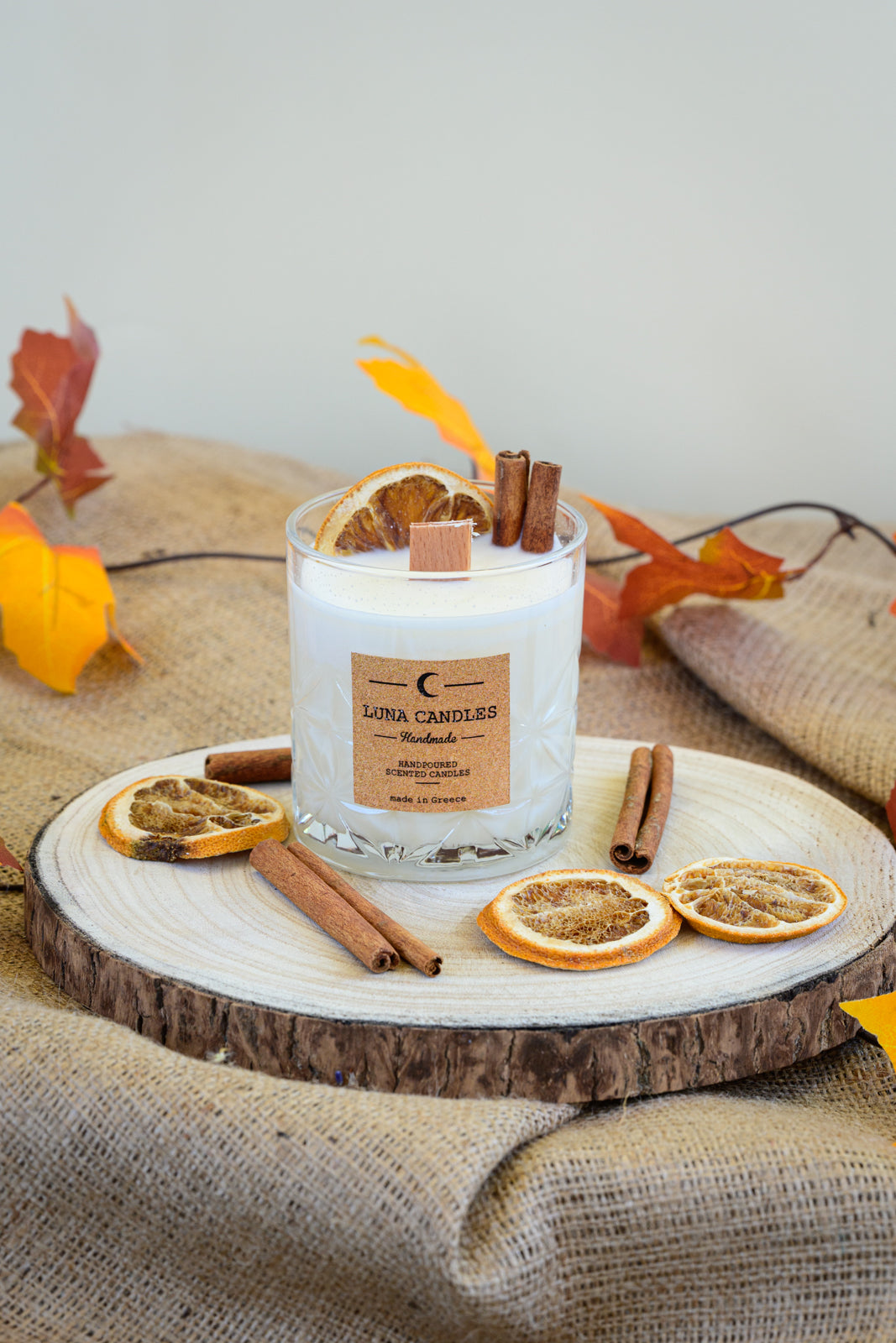 Κεριά Σόγιας – LUNA CANDLES